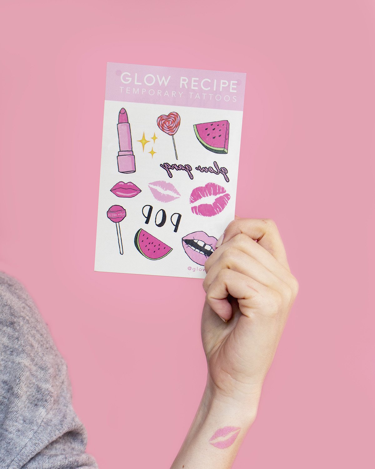 Glow Recipe x INKED – INKED by Dani Temporary Tattoos